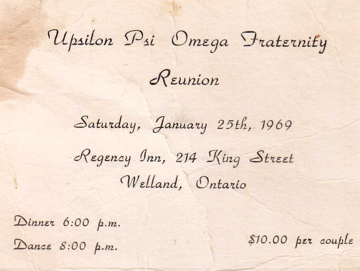 1970’s Upsilon Psi Omega Scrap Book – Upsilon Psi Omega – The Green ...